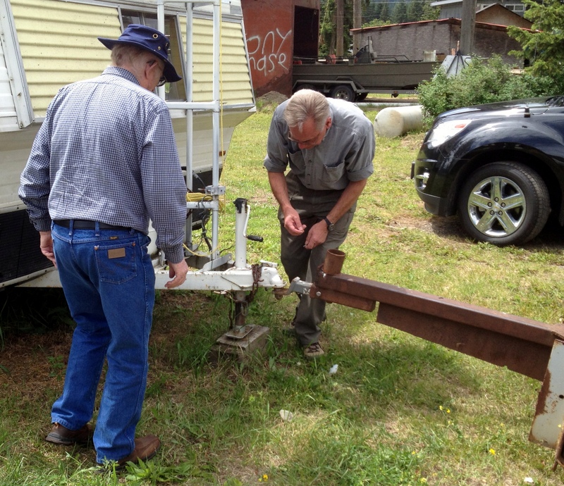 SARC Trailer Ready for Field Day | The Shuswap Amateur Radio Club