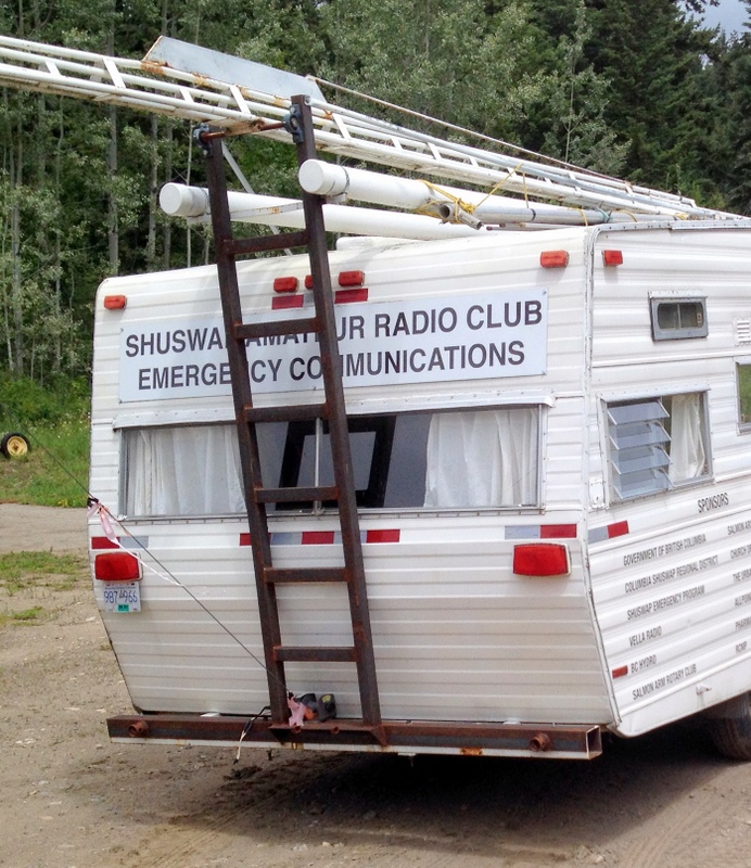 SARC Trailer Ready for Field Day | The Shuswap Amateur Radio Club